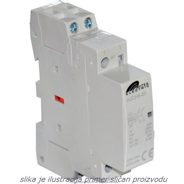 Kontaktor Modularni Me-Lc4-M 26939 20a 2p 220vac Za Din Šinu R20-20 Ob