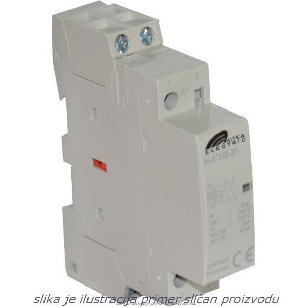 KONTAKTOR MODULARNI ME-LC4-M 26946 25A 2P 220VAC ZA DIN ŠINU R25-25 OB