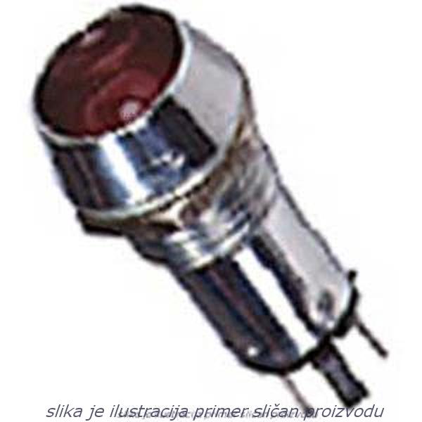 Signalna Lampa Fi8 Ad22c-8t G 24vacdc Led Zelena Niklovani Obod 2 Slik