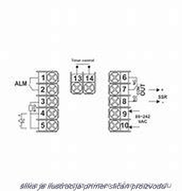 Digiterm tm0600 sy-tc pi618t s3f sa tajmerom 220vac bez sonde 47001 s