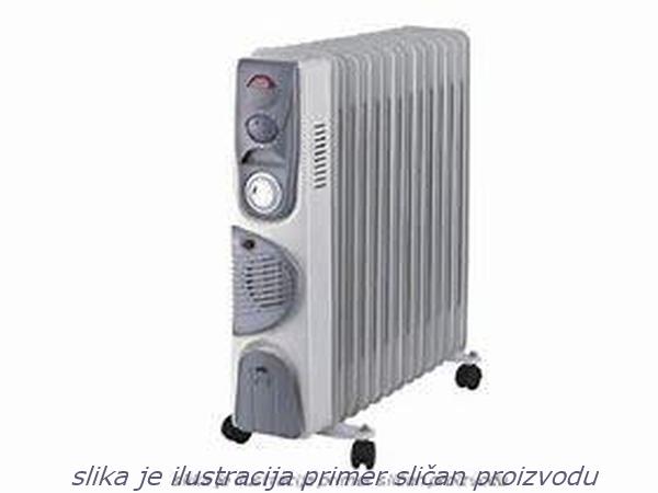 Radijator uljni ur-b22ft-13a uljni 13 rebara 2400w ventilator tajmer 5