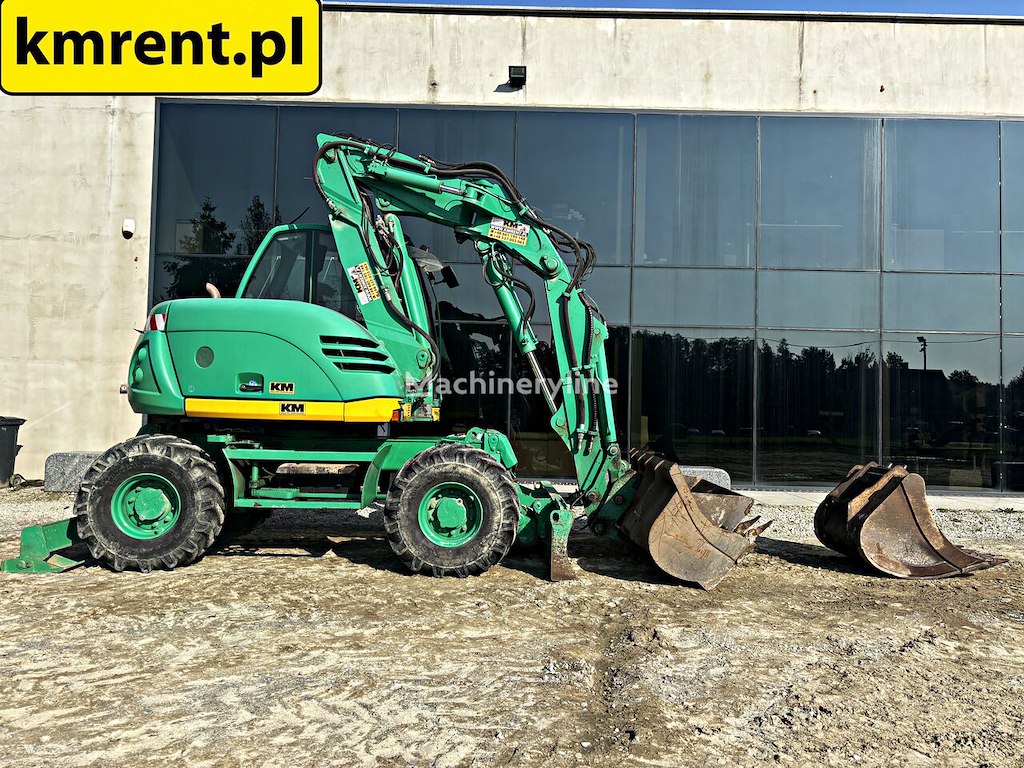 Mecalac 714 MW | KOMATSU PW 118 140 LIEBHERR 313 312 bager točkaš