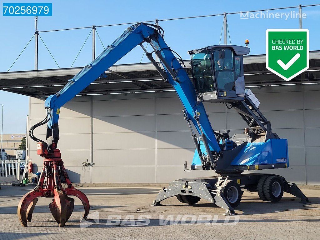 Terex-Fuchs MHL320 T4f INCL GRAPPLE bager za pretovar