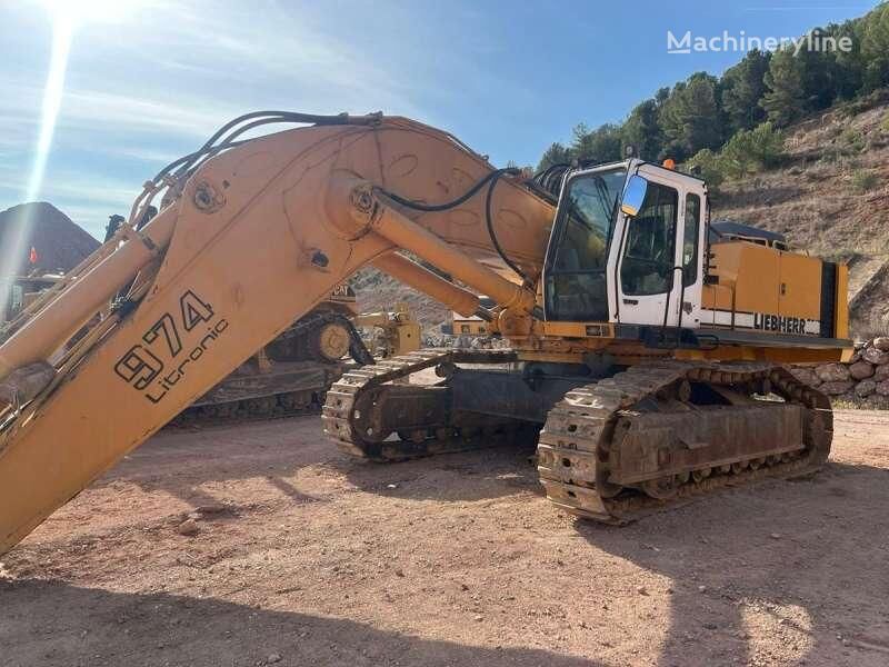 Liebherr R974B Litronic bager guseničar