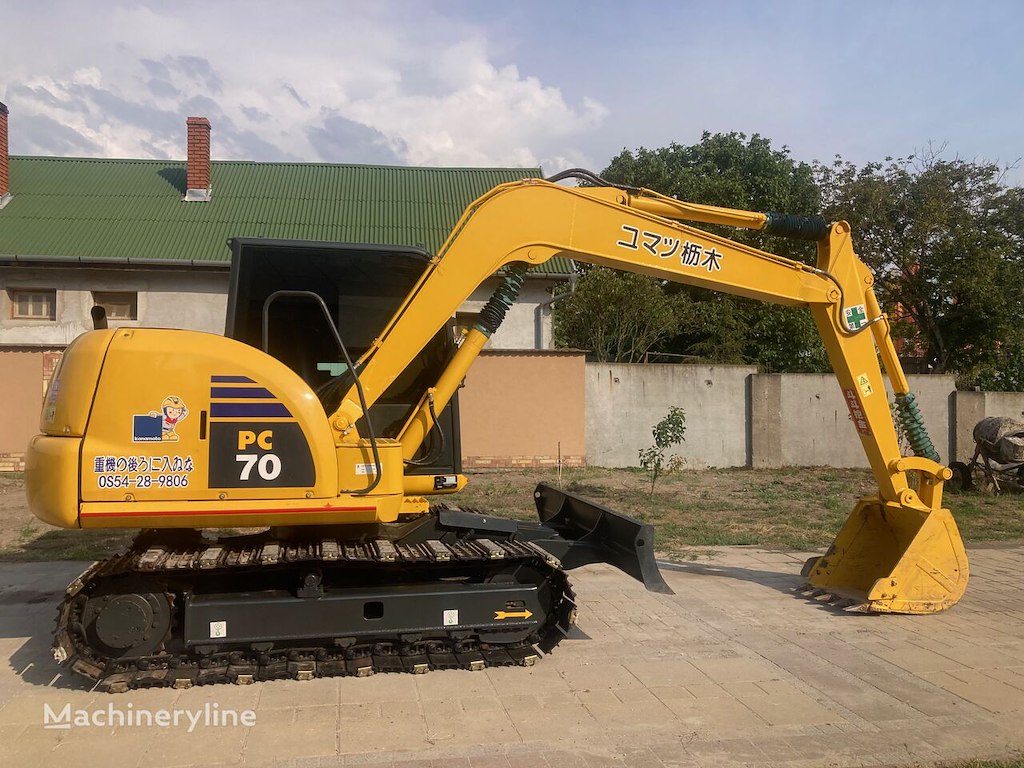 Komatsu PC70 mini bager