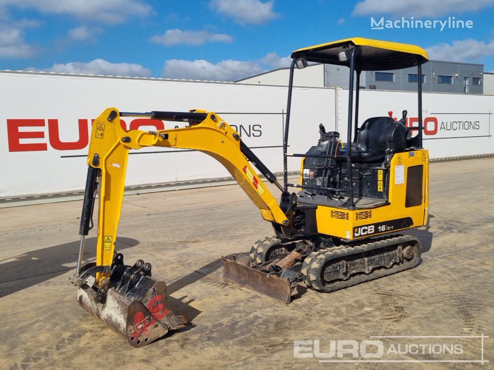 Prodaje se JCB 16C-1 mini bager na aukciji