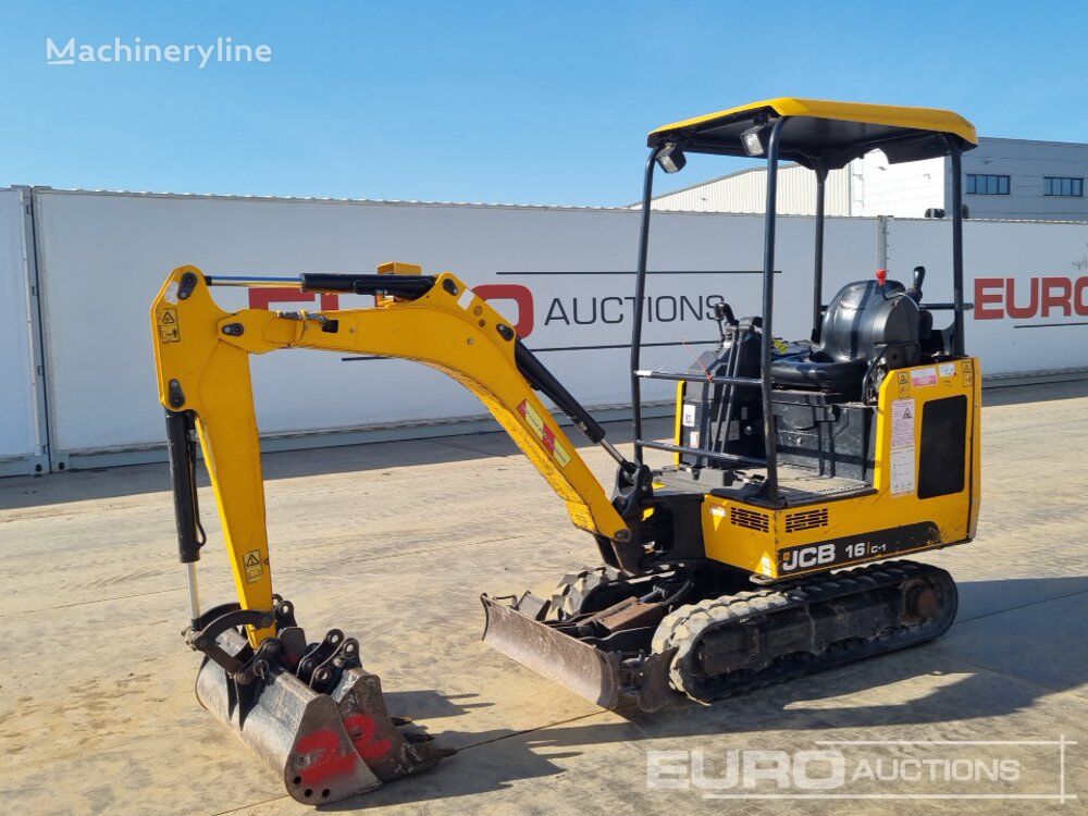 Prodaje se JCB 16C-1 mini bager na aukciji