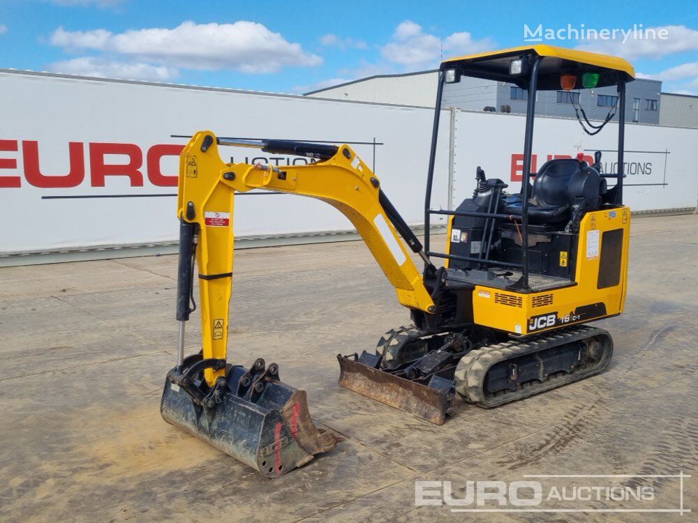 Prodaje se JCB 16C-1 mini bager na aukciji