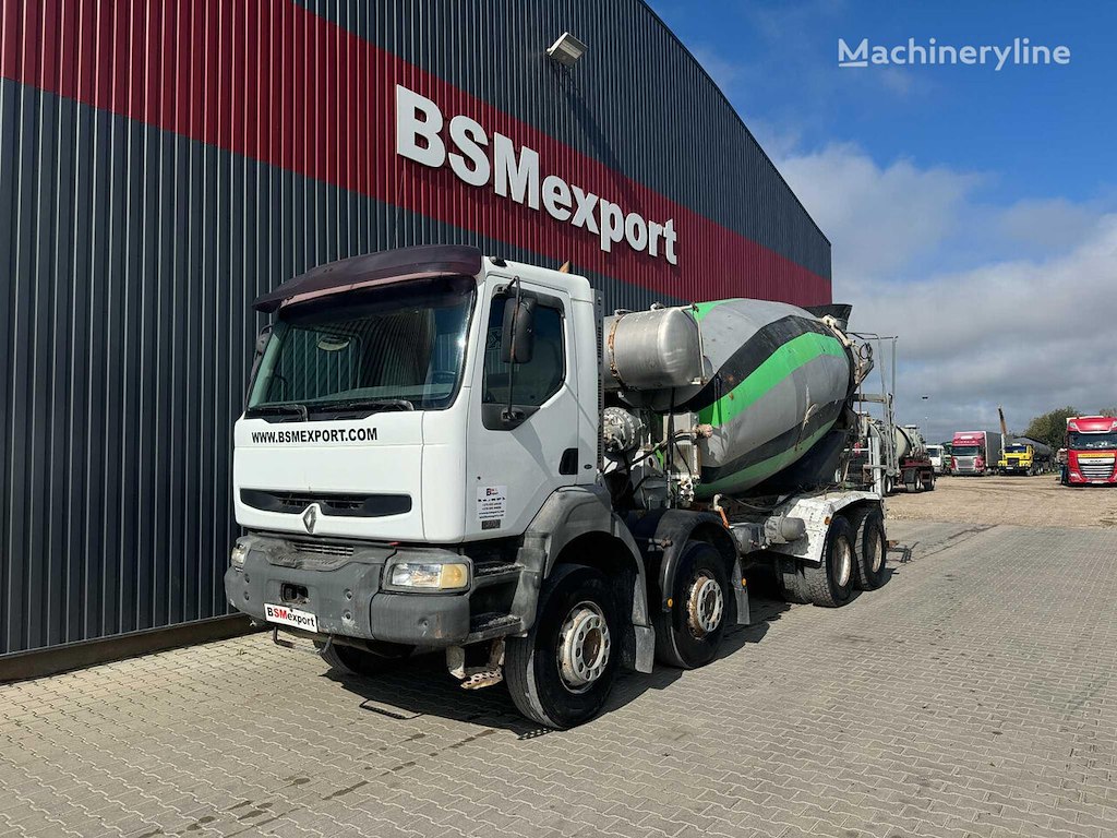 Renault Kerax 370 dci 10 cbm kamion s mešalicom za beton