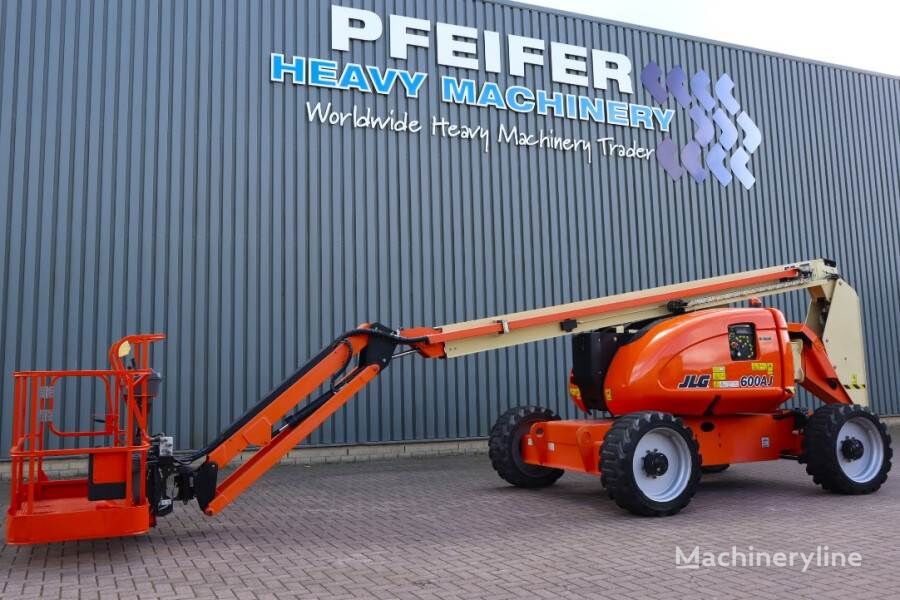 JLG 600AJ Valid inspection, Diesel, 4x4 Drive, 20.5 m hidraulična zglobna platforma