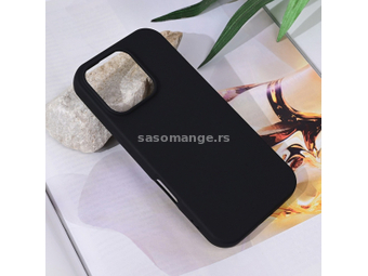 3G Soft Velvet (216256) zaštitna maska za telefon iPhone 16 Pro crna