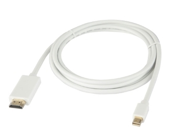 Mini DisplayPort (M) - HDMI (M) (aktiv mod) 1.8m beli