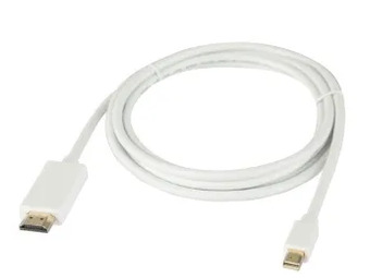 E-GREEN Mini DisplayPort (M) - HDMI (M) (aktiv mod) 1.8m beli