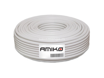 Amiko Koaksijalni kabel RG-6, CCS, 100dB, 100 met. - RG6/100db - 100m