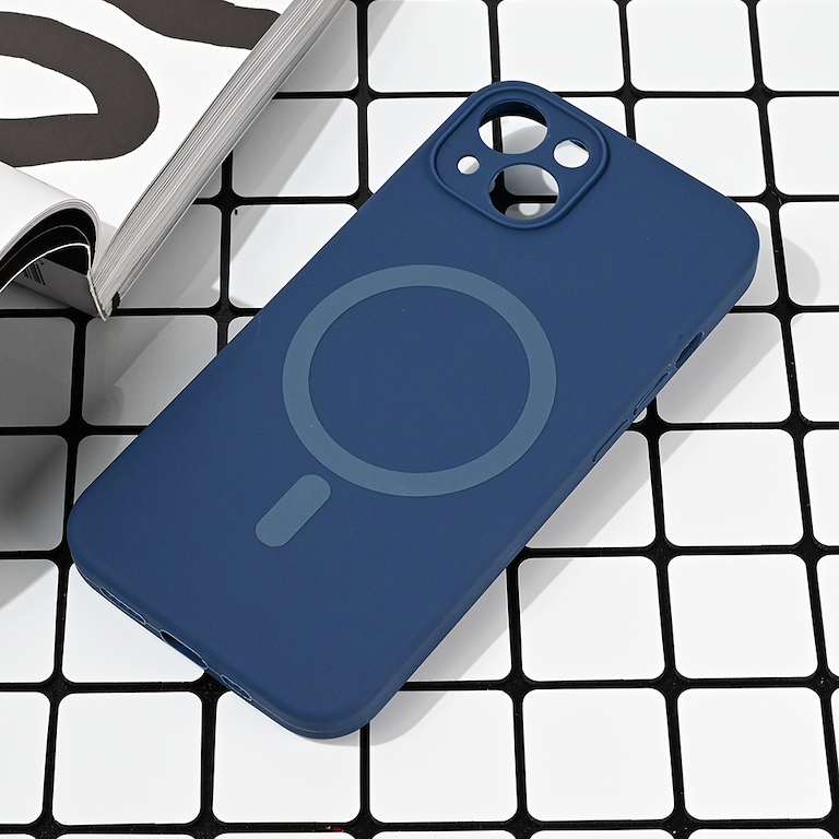 Zastitna maska (futrola) Magsafe Pure color - iPhone 14 plava