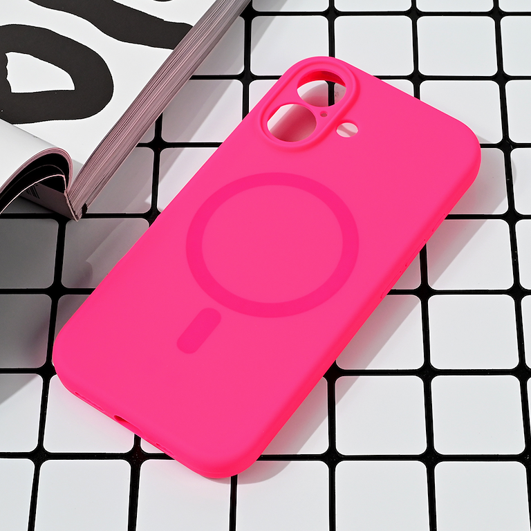 Zastitna maska (futrola) Magsafe Pure color - iPhone 16 6.1 pink