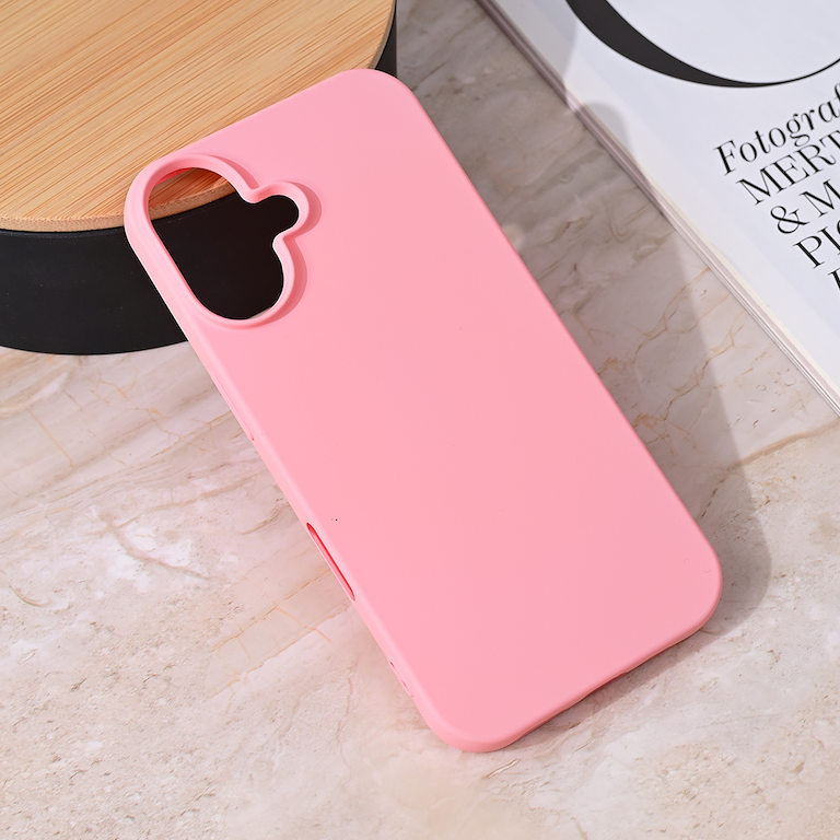Zastitna maska (futrola) Teracell Giulietta - iPhone 16 6.1 mat roze