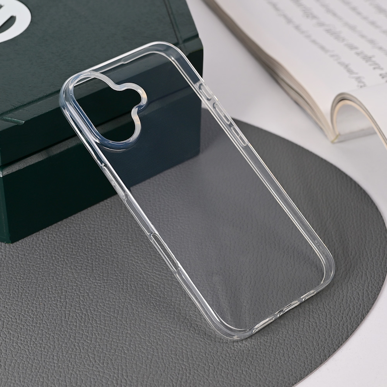 Zastitna silikonska maska (futrola) Skin - iPhone 16 6.1 Transparent