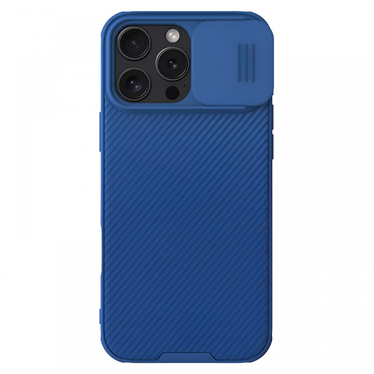 Zastitna maska (futrola) Nillkin CamShield Pro - iPhone 16 Pro plava