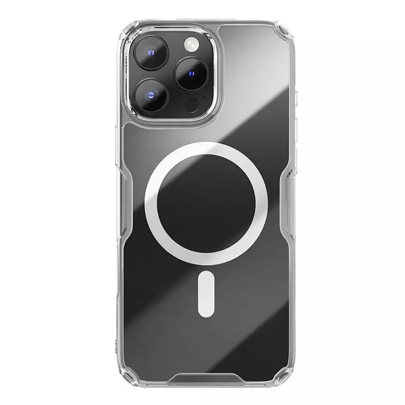 Zastitna maska (futrola) Nillkin Nature Pro Magnetic - iPhone 16 Pro Transparent