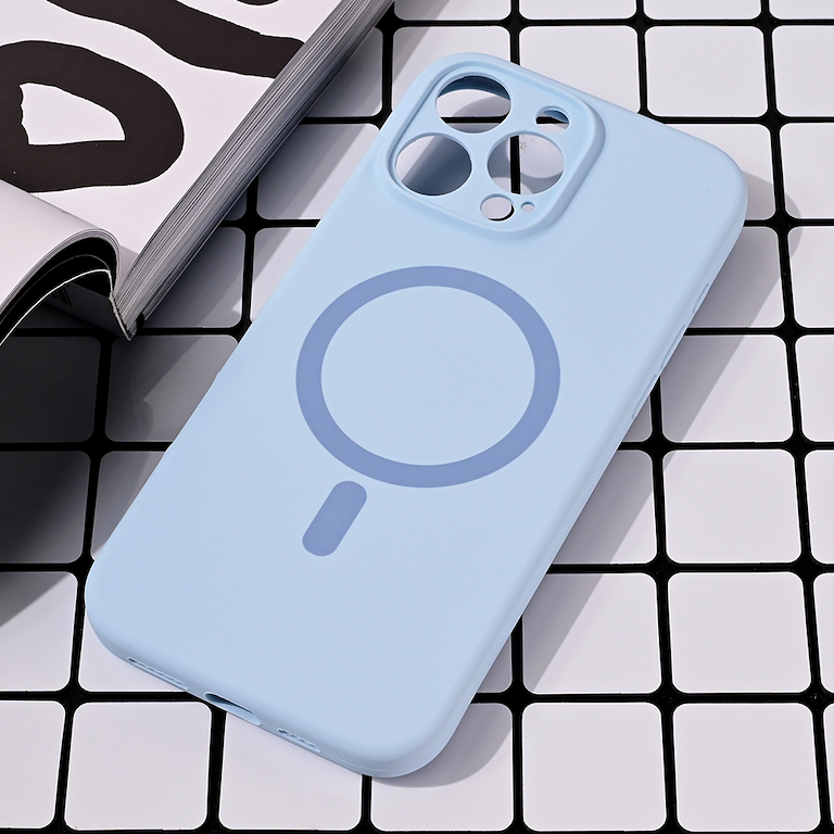 Zastitna maska (futrola) Magsafe Pure color - iPhone 16 Pro Max 6.9 svetlo plava