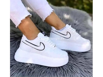 Nike air force patike sa platformom