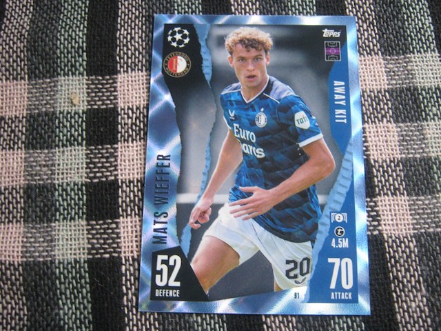 MATCH ATTAX  EXTRA 2023/24 :  91 KRISTAL PARALELA