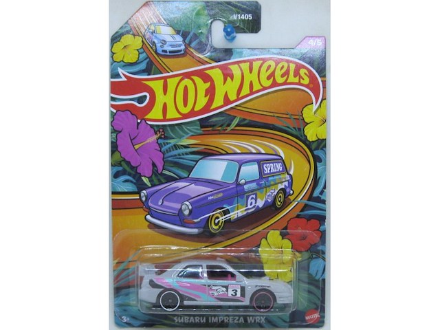 hot wheels subaru impreza WRX