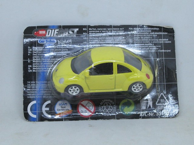 welly VW new beetle