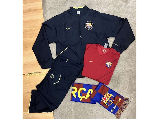 BARCELONA Barselona komplet Nike trenerka duks šal L