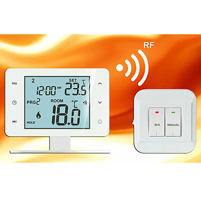 uniTEC Digitalni termostat, SQ10net RF, 124x79x24mm