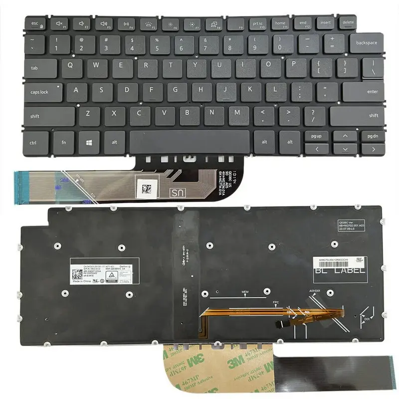 Tastatura sa pozadinskim osvetljenjem za laptop Dell Vtro 13 5000, os5493, 7490, Inspiron 14 5490, 7491