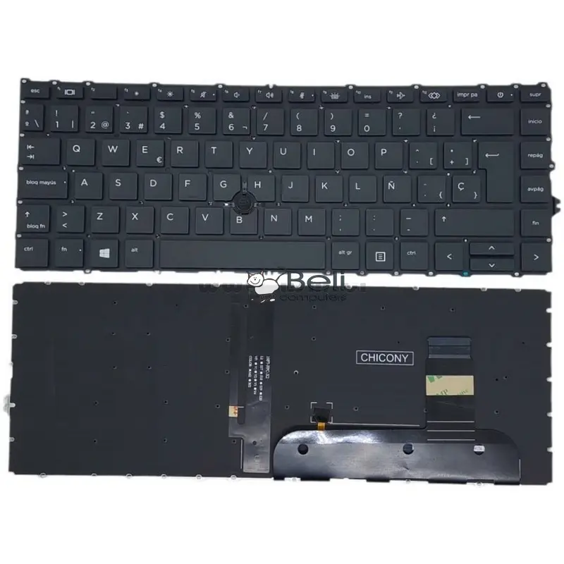 Tastatura sa pozadinskim osvetljenjem za laptop HP EliteBook 840 G7 840 G8