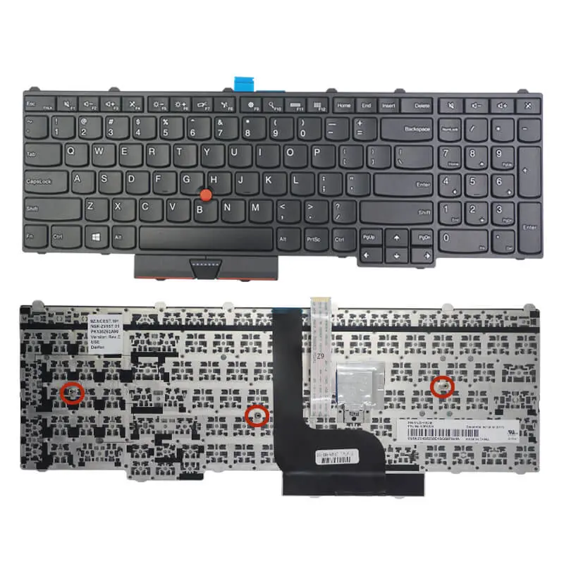 Tastatura sa pozadinskim osvetljenjem za laptop Lenovo ThinkPad P50 P50S P51 P70