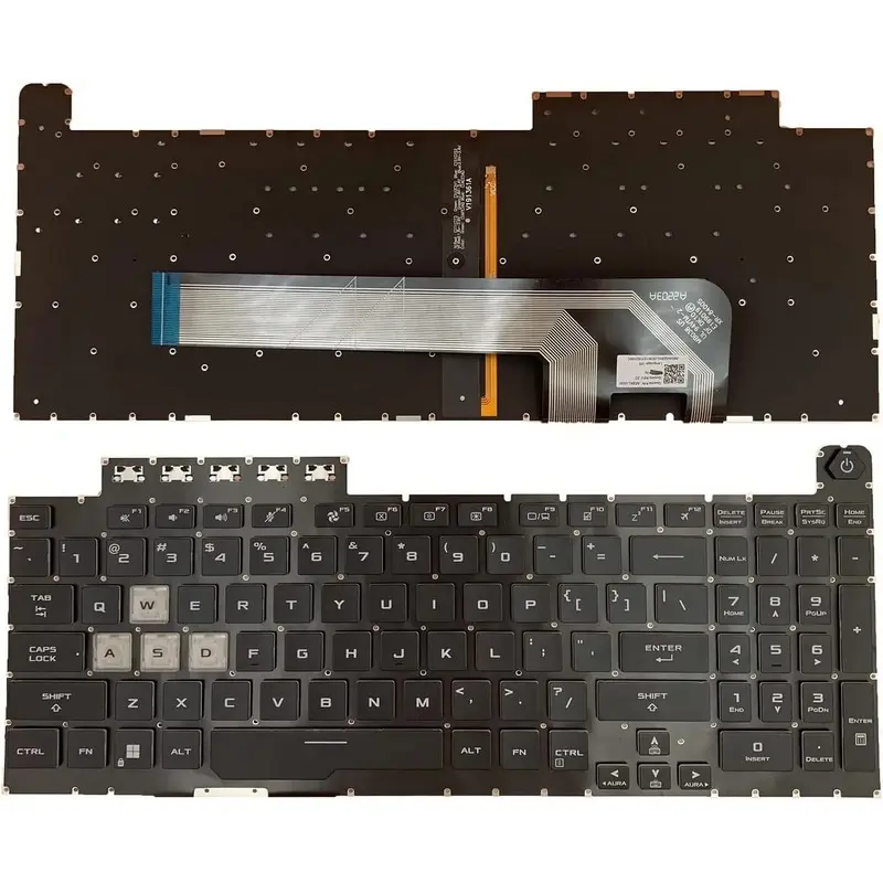 Tastatura sa pozadinskim osvetljenjem za laptop Asus TUF FX506 FA506 FX706 FA706, Mali enter