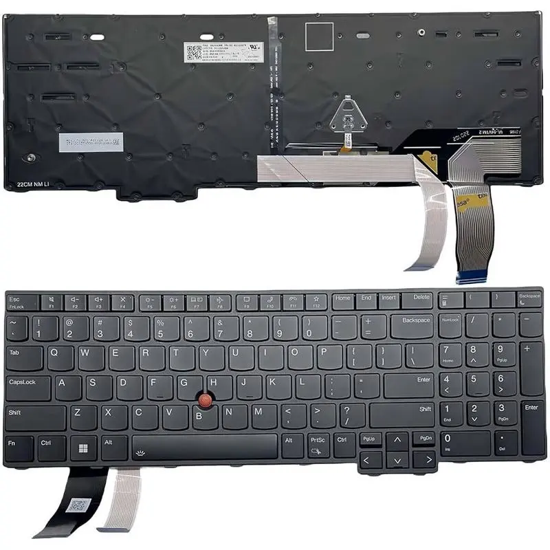 Tastatura sa pozdaniskim osvetljenjem za laptop Lenovo ThinkPad T16 Gen 1, P16S Gen 1, L15 Gen 3