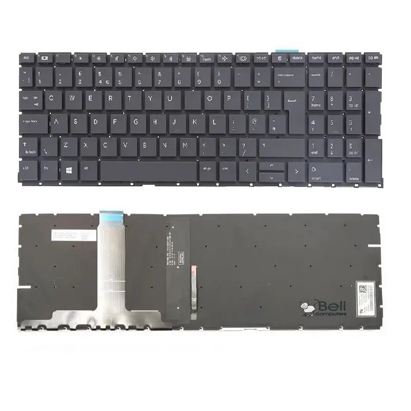 Tastatura sa pozadinskim osvetljenjem za laptop HP ProBook 450 G8 455 G8 650 G8, Mali enter