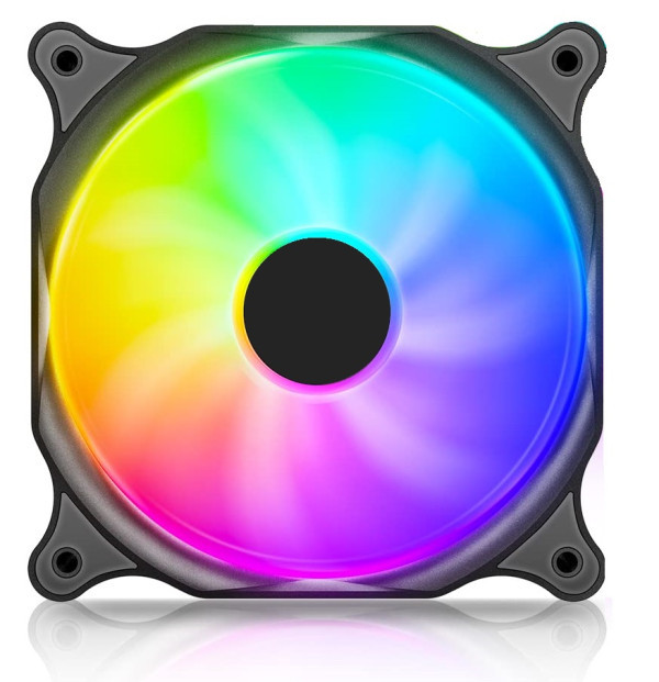 Case fan 120x120 Raidmax RGB, OSI-120RGB