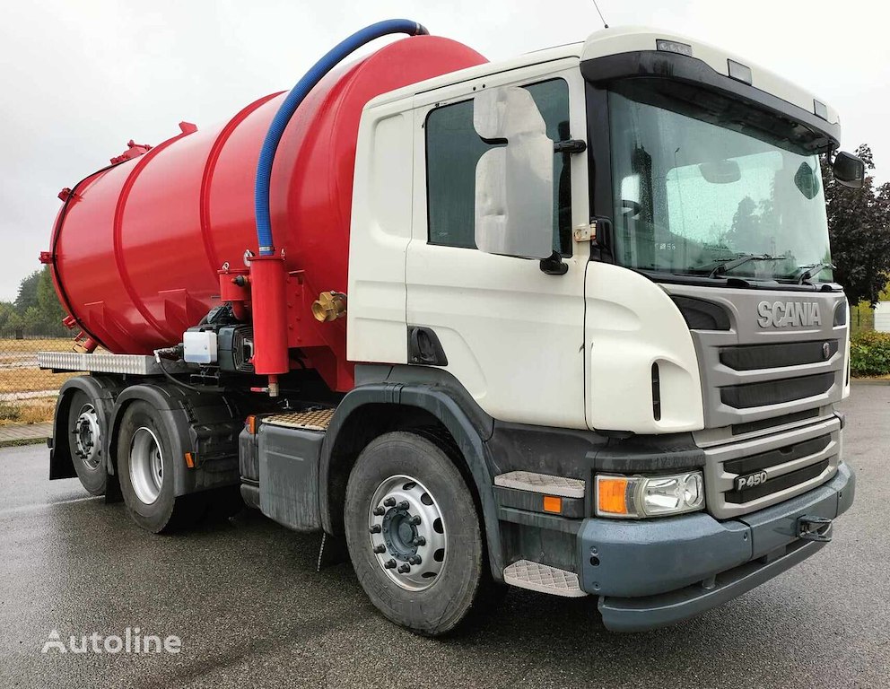 Scania P450 LA6X2MNA beczka asenizacyjna 18m3 , specjalny , euro 6 autofekalac