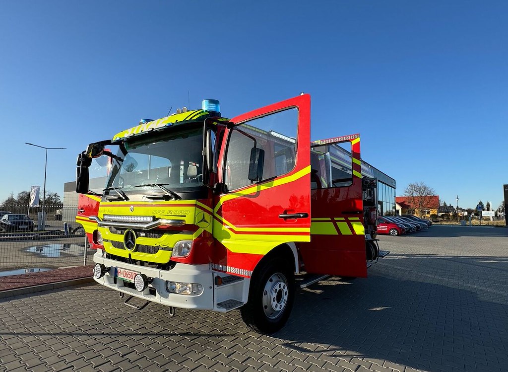 Mercedes-Benz ATEGO STRAŻ POŻARNA POŻARNICZY 4x4 CNBOP Rosenbauer! Schilingman vatrogasno vozilo