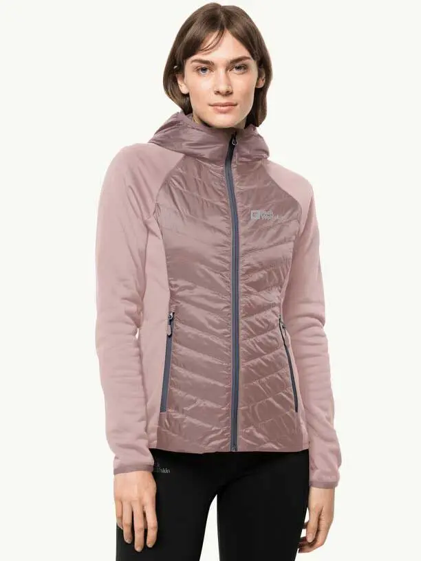 JACK WOLFSKIN Ženska jakna ROUTEBURN PRO HYBRID W roze