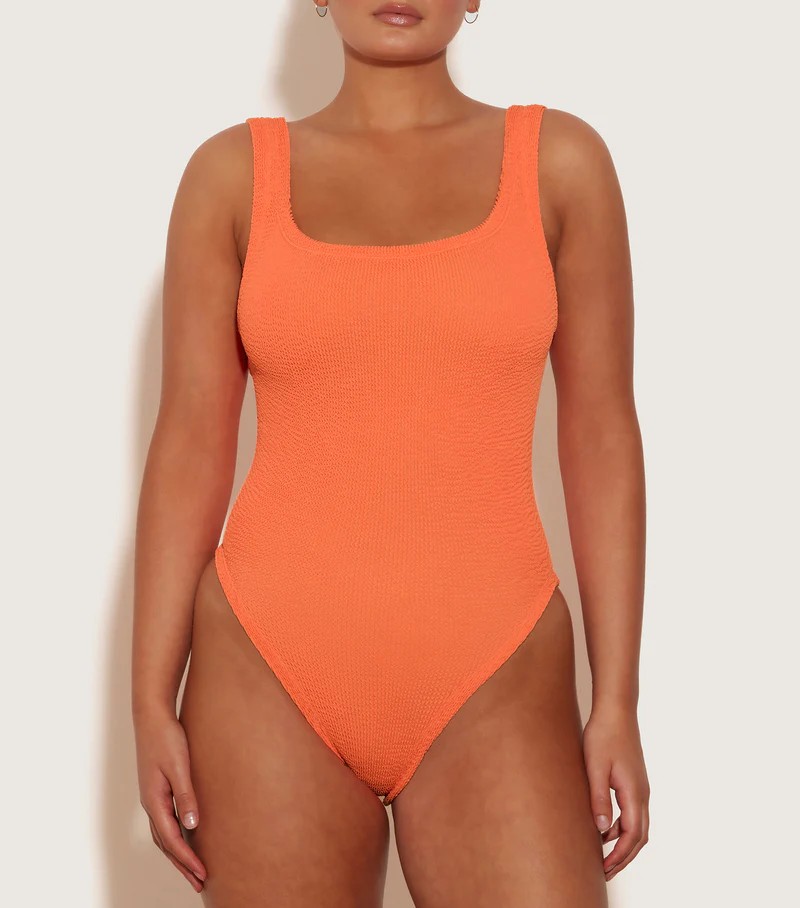 HUNZA SQUARE SWIM ORANGE