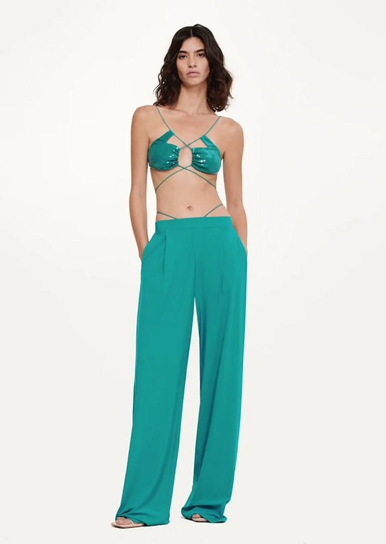 AMAZUIN GAL SEA GREEN PANTALONE