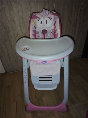 Hranilica Chicco Polly 2 Start Pink 0m+