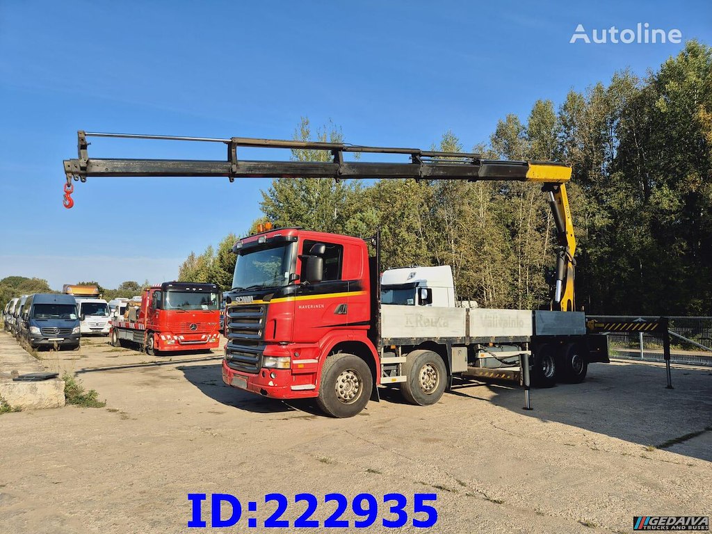 Scania R420 8x2 + Crane Palfinger PK29002 with radio control šlep auto