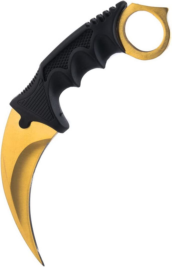 Karambit nož – zlatna boja