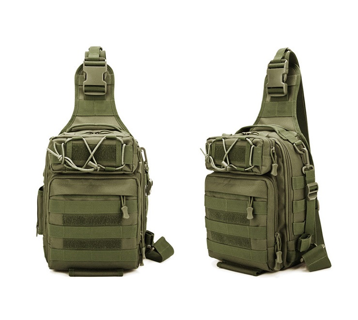 Taktička molle grudna torba – OD green