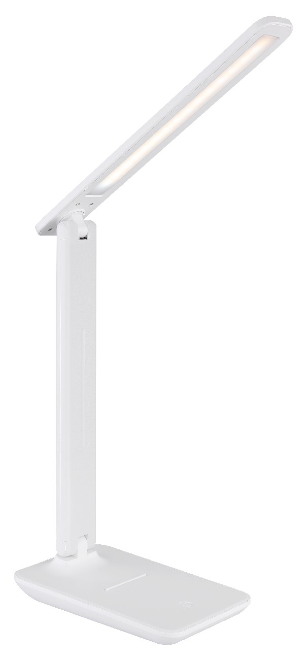 STONA LAMPA PLASTIKA BELA, 1XLED