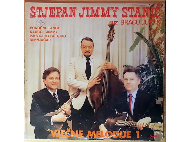 LP STJEPAN JIMMY STANIĆ - Vječne melodije 1 (1982) NM