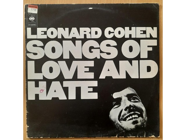 Leonard Cohen – Songs Of Love And Hate HOLLAND